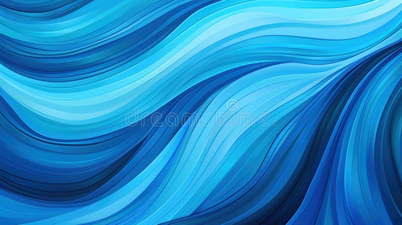 Captivating Abstract Blue Sea Wavy Background for Designs Stock ...