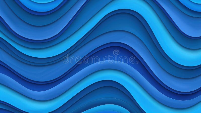 Captivating Abstract Blue Sea Wavy Background for Designs Stock ...