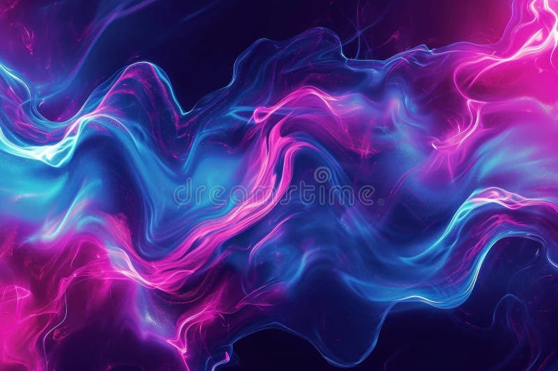 Captivating Abstract Colorful Fluid. Generate Ai Stock Illustration ...