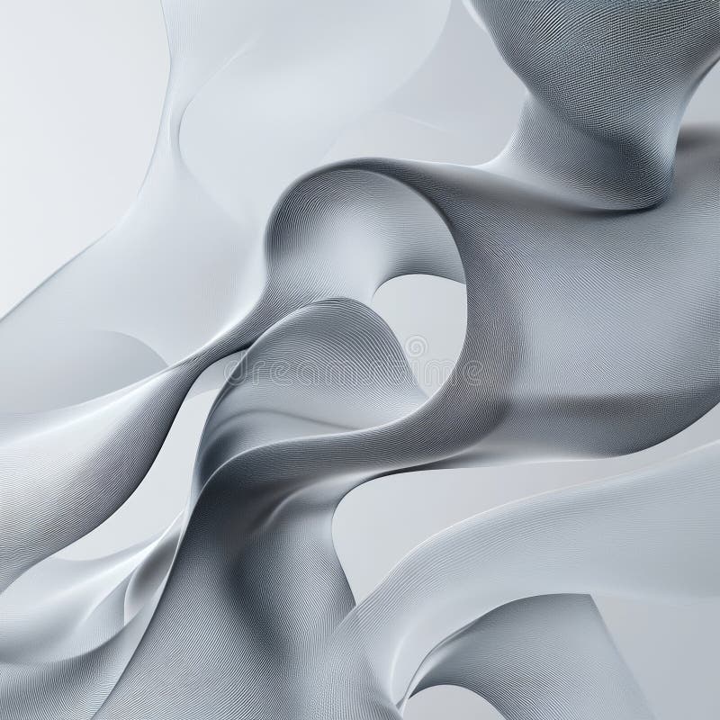 Abstract Grey Flow stock illustration. Illustration of digital - 334556522