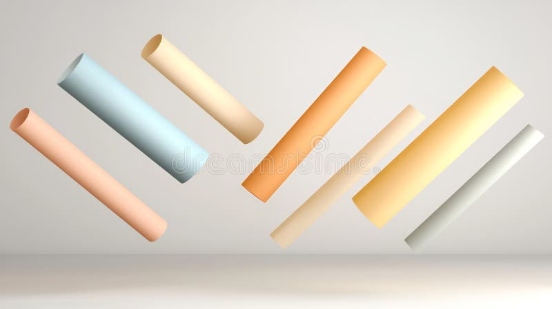 Captivating Abstract 3d Shapes, a Dynamic Interplay of Form and Color ...