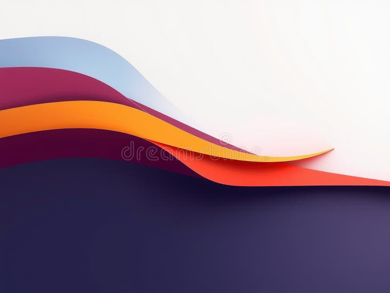 Modern Minimalist Horizontal Stripes Abstract Design a Clean and ...