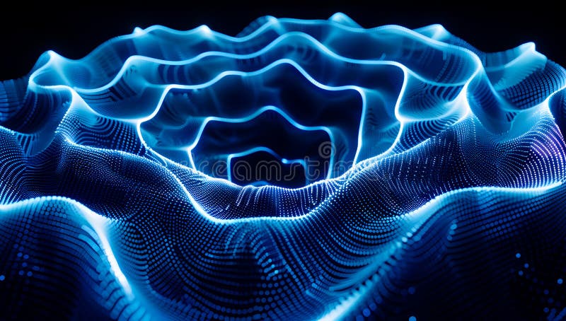 Contemporary Dark Electronic Abstract Background Texture Digital Art ...