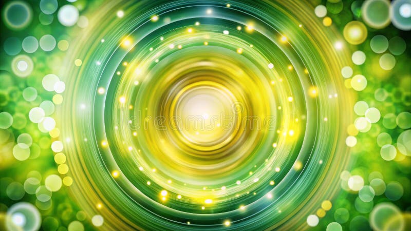 Modern Abstract Art Print: Inspiring Concentric Circles in Vibrant ...