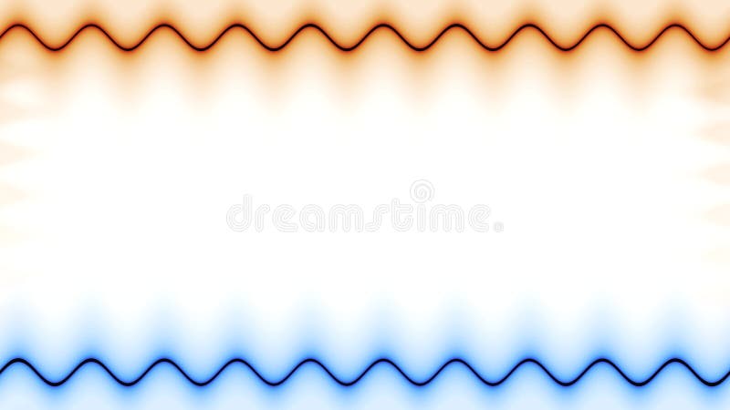 Abstract Digital Artwork with Wavy Lines and Vibrant Color Scheme Stock ...