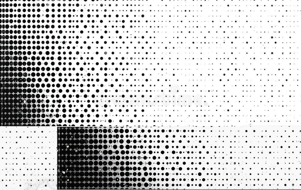Abstract Dotted Pattern with Distress Effect a Versatile Design Element ...