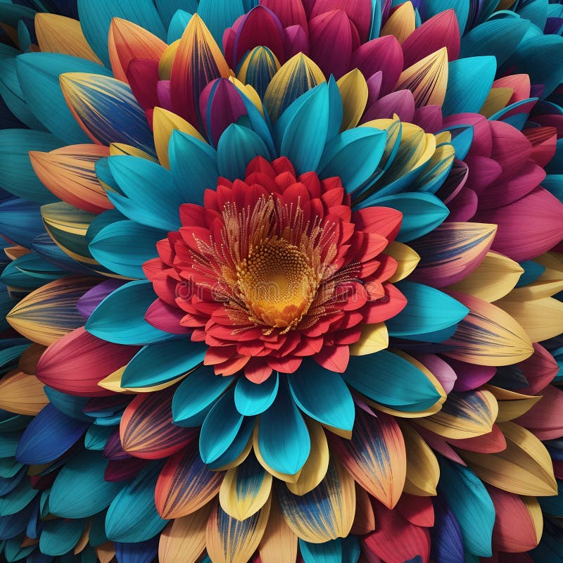 Flower Radiates Stock Illustrations – 200 Flower Radiates Stock ...