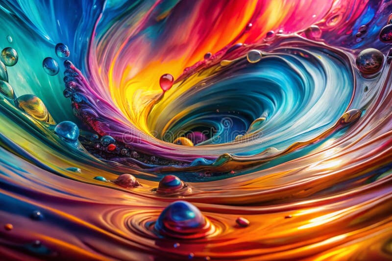 Captivating Abstract Fluid Art Background a Dynamic Exploration of ...