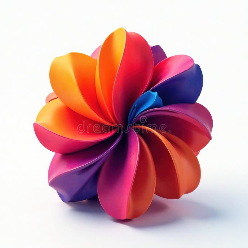 Striking Abstract Geometric Pattern Design Vibrant Colorful Blocks for ...