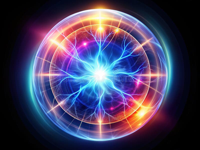 Futuristic Electric Energy Design a Dynamic Abstract Background for ...