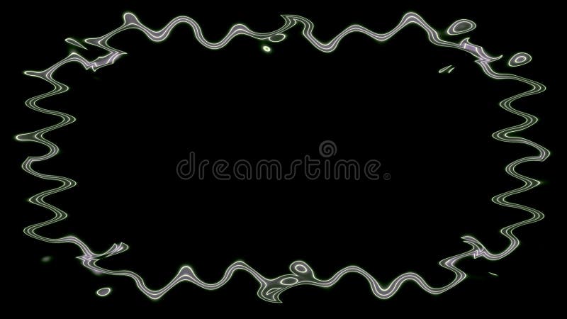 Abstract Green Border Frame Stock Video - Video of border, shape: 335519723