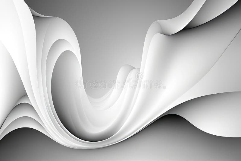Abstract Gray Wavy Background Stock Illustration - Illustration of ...