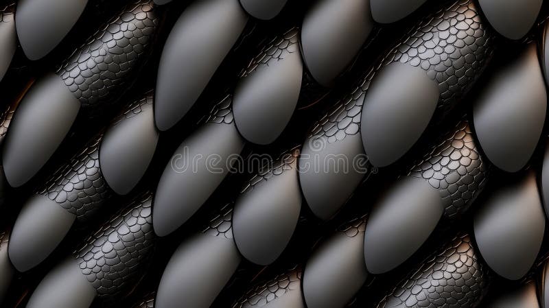 Black Scales Dragon Skin Texture Pattern a Captivating Abstract Image ...