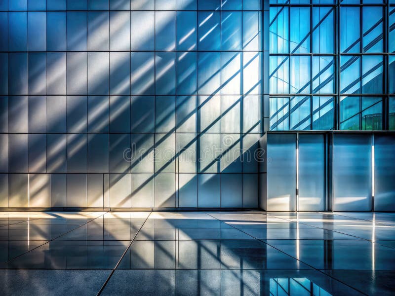 Sleek Grey Glass Silhouette a Minimalist Modern Abstract Photography ...