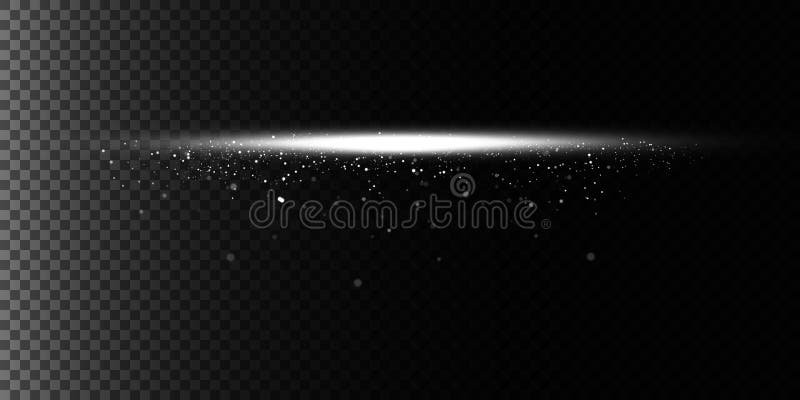 An Abstract Light and Sparkle Effect on a Black Background Captivates ...