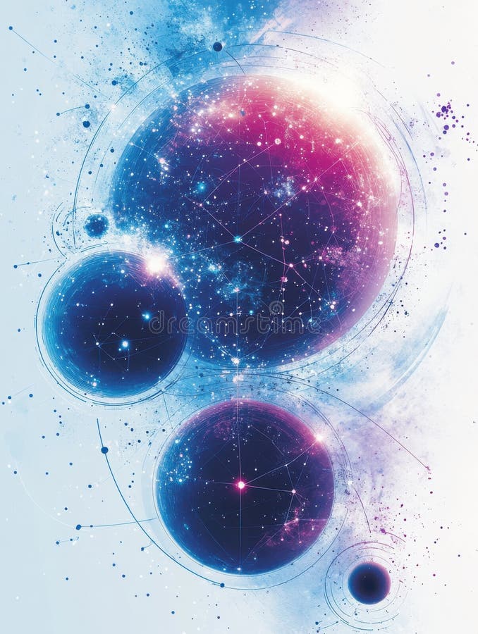 Colorful Abstract Infographic with Vibrant Circular Designs ...