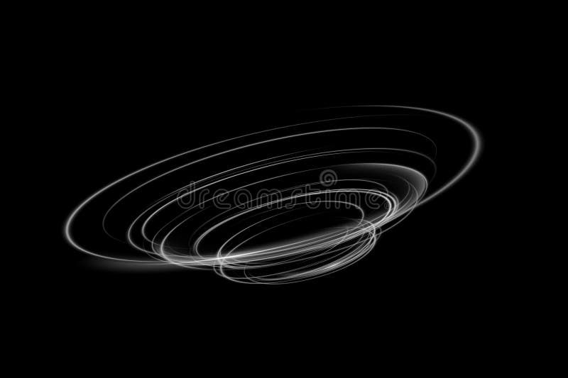 Captivating Abstract Light Trails in Motion with Intricate Circular ...