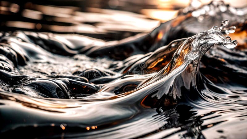 The Silent Symphony of Water: a Captivating Study of Water in Motion ...