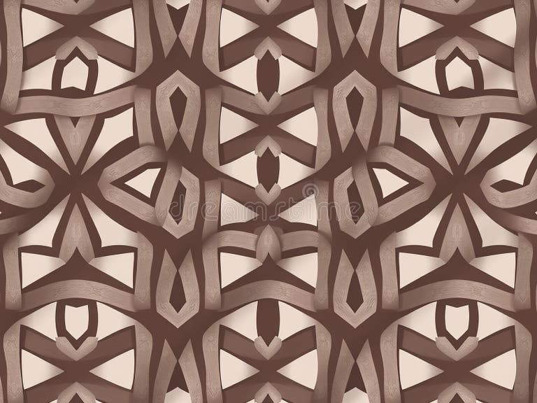 Seamless Interlocking Geometric Shapes a Modern Abstract Pattern ...