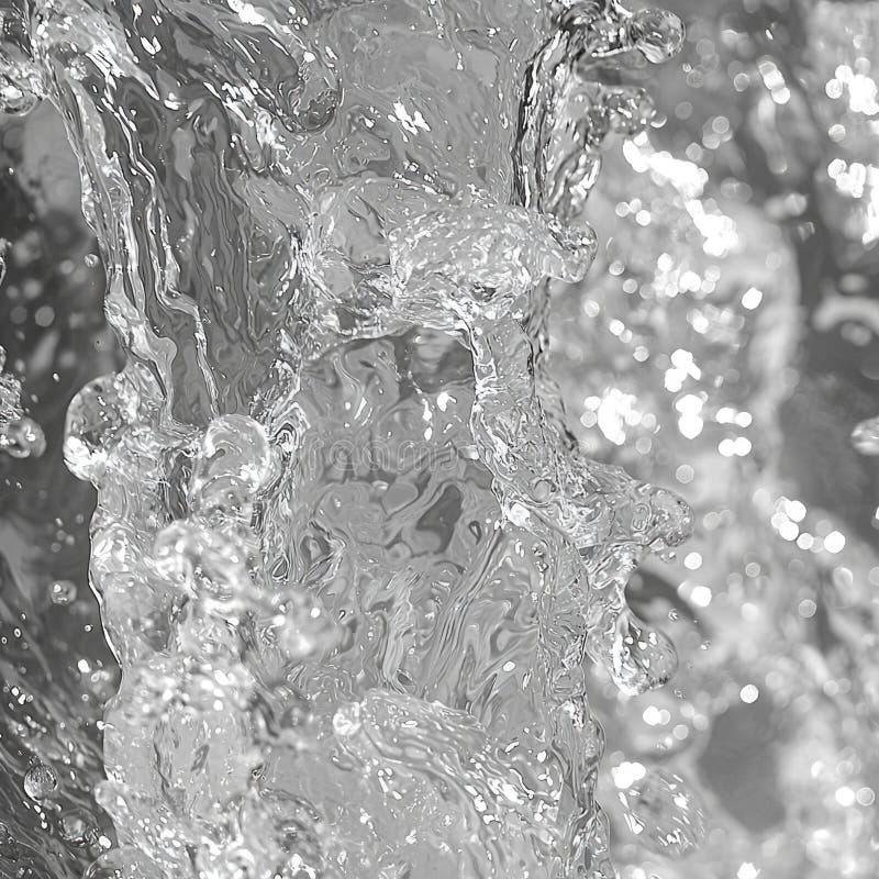 Captivating Abstract Patterns Emerge Water Ripples Revealing Delicate ...