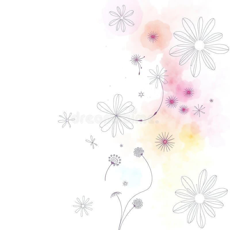 A Captivating Abstract Pencil Sketch Delicate Patterns Dance on a ...