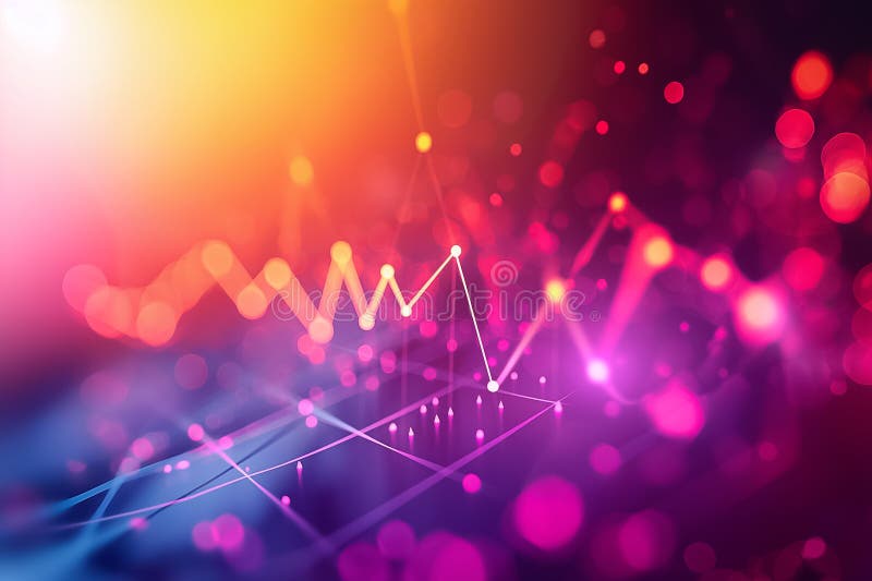 Exploration of Abstract Data Visualization Utilizing Vibrant Colors and ...