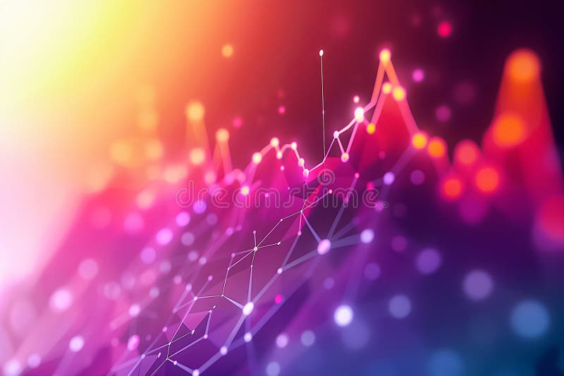 Exploration of Abstract Data Visualization Utilizing Vibrant Colors and ...