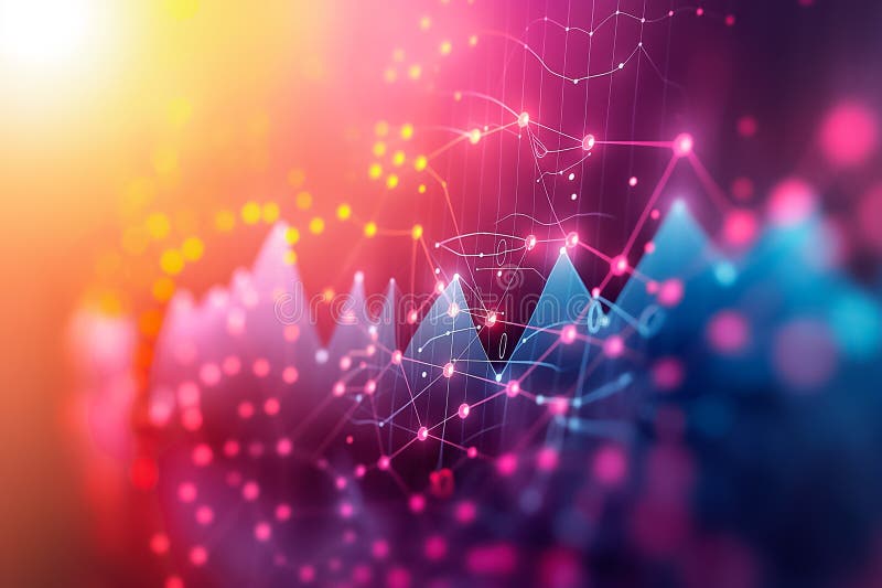 Exploration of Abstract Data Visualization Utilizing Vibrant Colors and ...