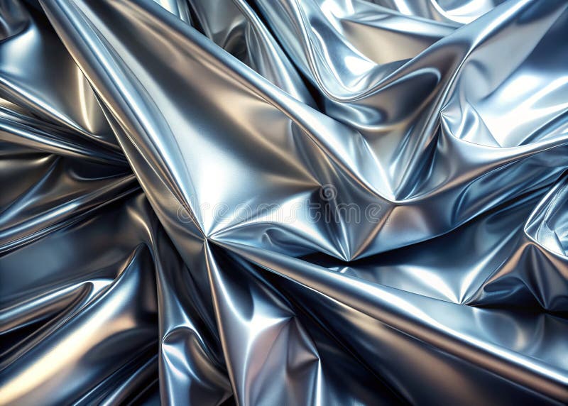 Stunning Abstract Silver Reflective Texture Background a Minimalist ...
