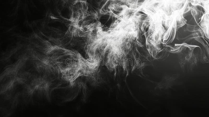 Captivating Abstract Smoke Texture with Dark Flowing Gradients and ...