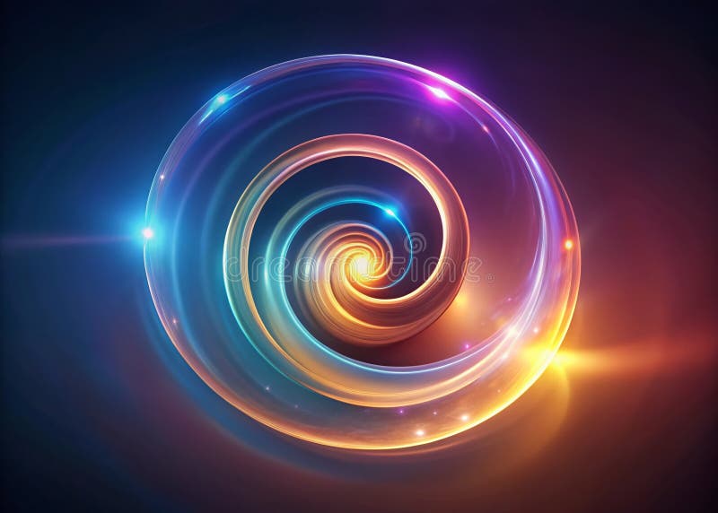 Captivating Abstract Spiral Background a Stunning Display of Radiant ...