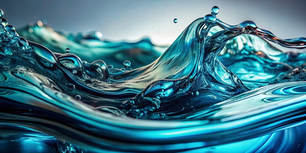 Captivating Abstract Water Texture Dynamic Ripples and Fluid Flowing ...