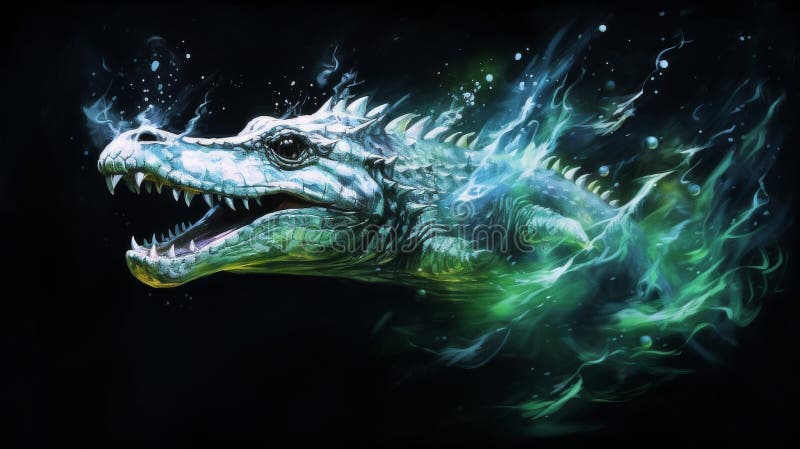 Primeval Guardian: Majestic Patronus in the Heart of Enchanted Woods ...