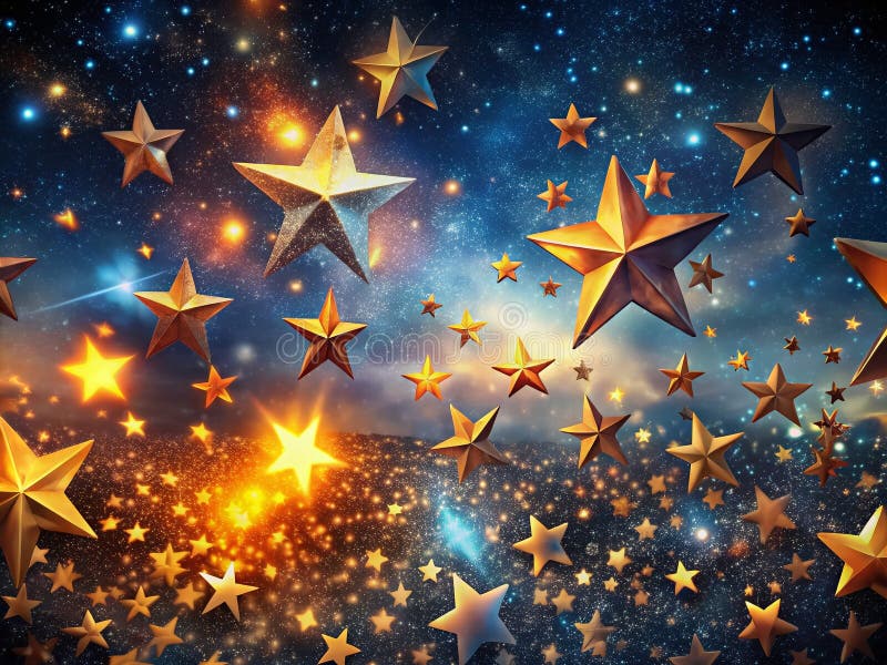 Captivating Animated Starry Night Sky Documentary Background Perfect ...