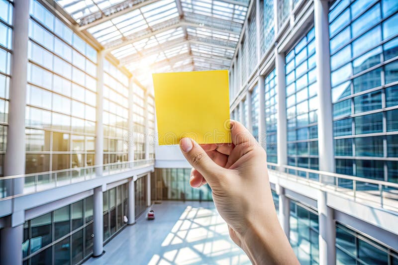 An Empty Postit Note a Study in Minimalist Modern Interior Design ...