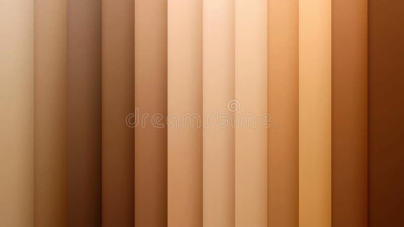 Gradient of Soft Skin Tones Showcased in a Minimalist and Abstract ...