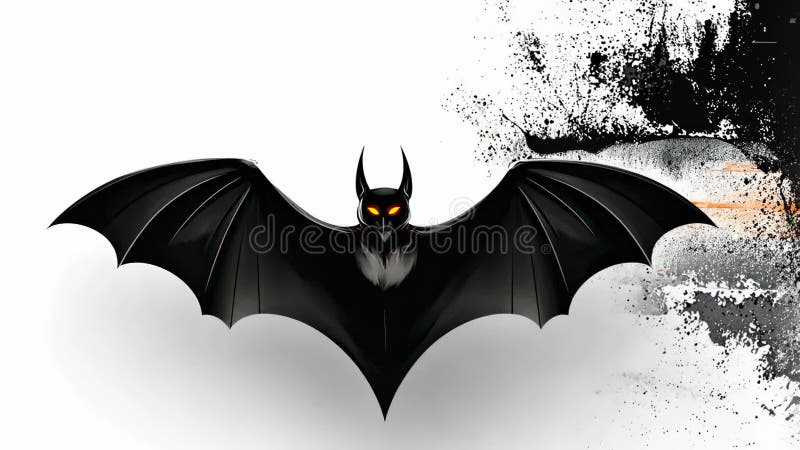 Explore a Creative Bat Drawing with Vivid Colors and Striking Details ...