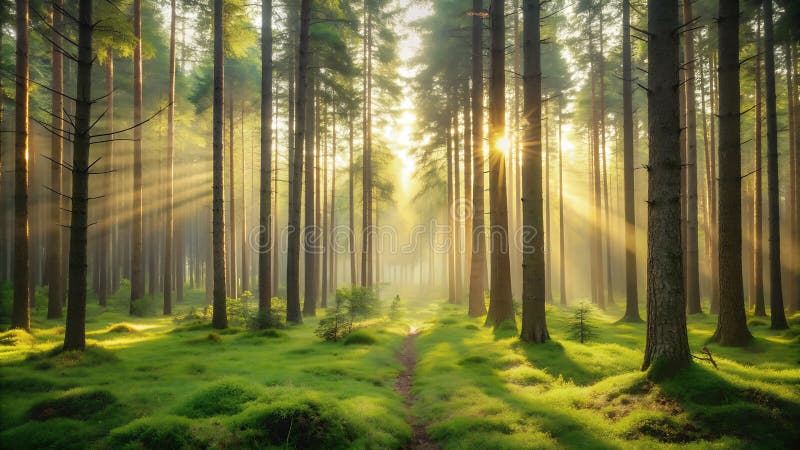 A Captivating Artwork that Captures the Serene Beauty and Quiet ...