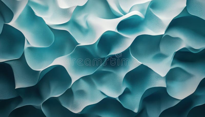 Abstract Aqua Geometric Patterns Minimalist, Modern Design, Digital Art ...