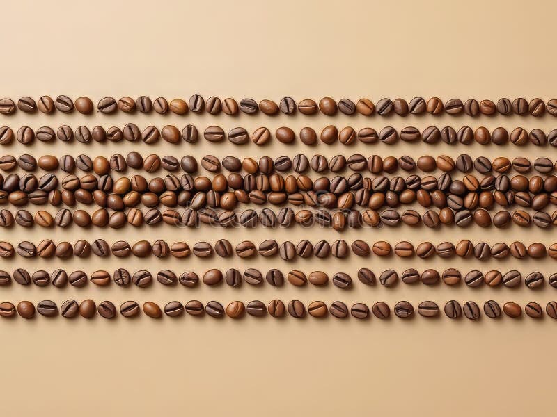 Striking Abstract Coffee Bean Design a Simple yet Elegant Visual ...