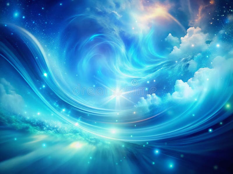 Captivating Azure Gradient an Abstract Blue Background with Vibrant ...