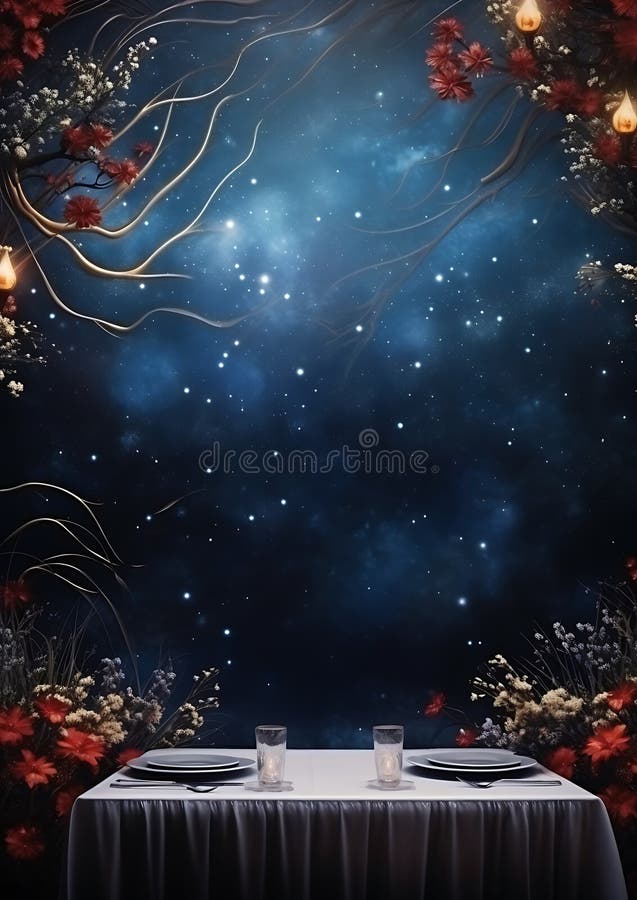 Captivating Banquet Backdrops Emotions Unveiled Stock Illustration ...