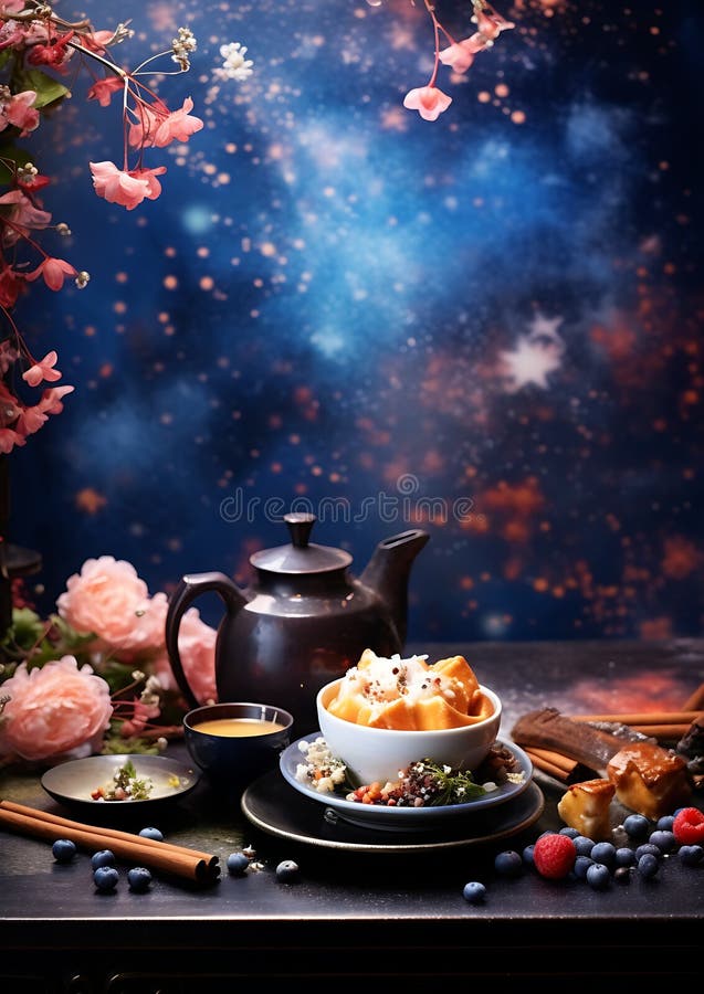 Breakfast Backdrops Stock Illustrations – 290 Breakfast Backdrops Stock ...