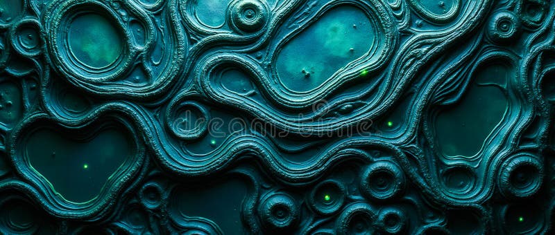 A Captivating Bio-mechanical Backdrop Intertwines Organic Forms with ...