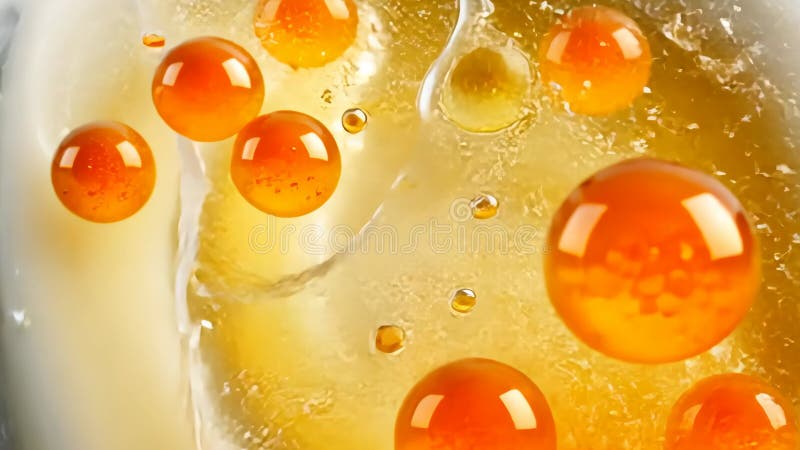 Captivating Bird S Eye View of Honey Droplets Splashing into Water ...