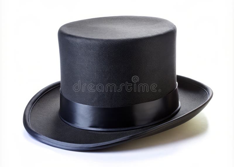 Captivating Black Top Hat Versatile Accessory Showcased in Multiple ...
