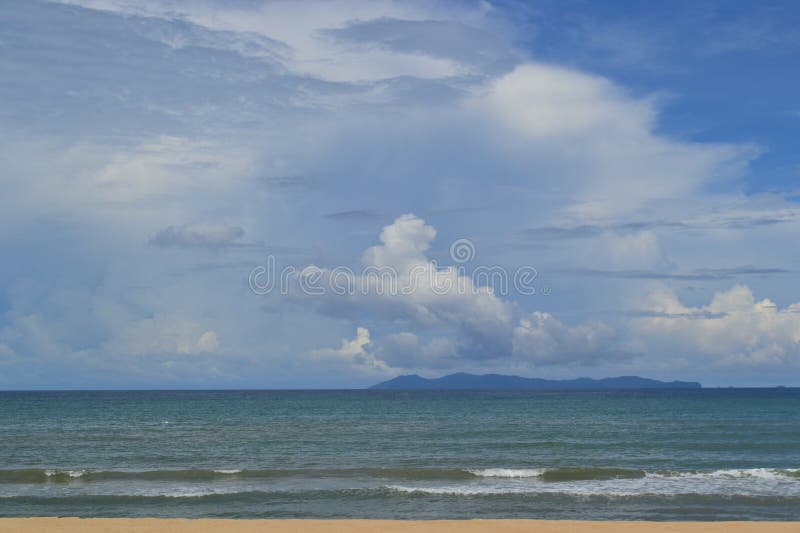 A Captivating Black and White Photograph Showcasing a Tranquil Ocean ...
