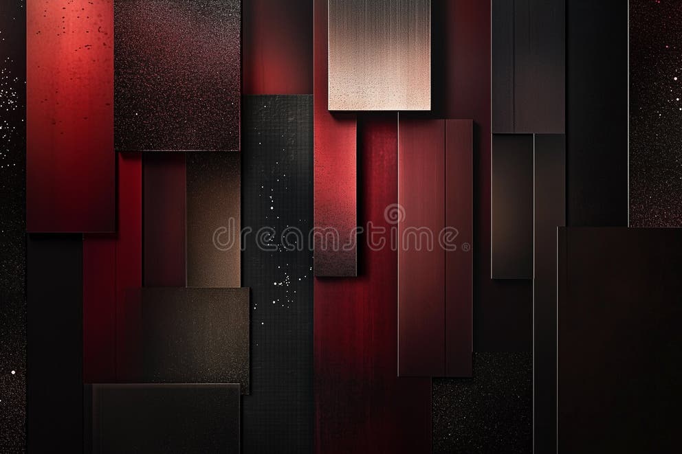 A Captivating Blend of Dark Red Colors with Sparkles Stock Photo ...
