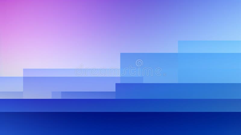 Captivating Blue Gradient, Journey through Colors Stock Illustration ...