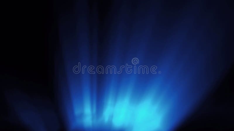 Dynamic and Iridescent Blue Light Rays in an Abstract Background Stock ...